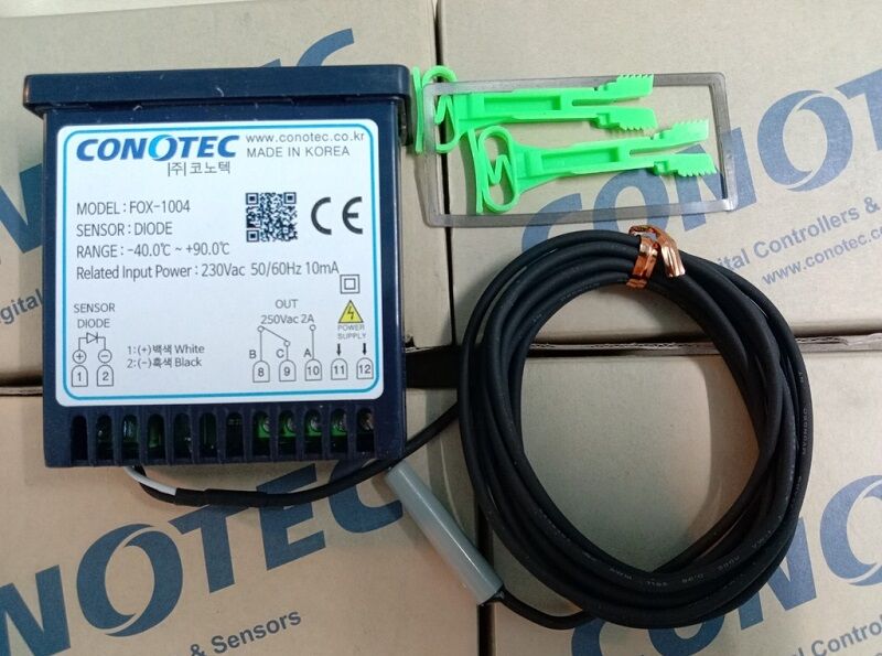 Bộ điều khiển nhiệt độ Conotec FOX-1004 Hàn Quốc